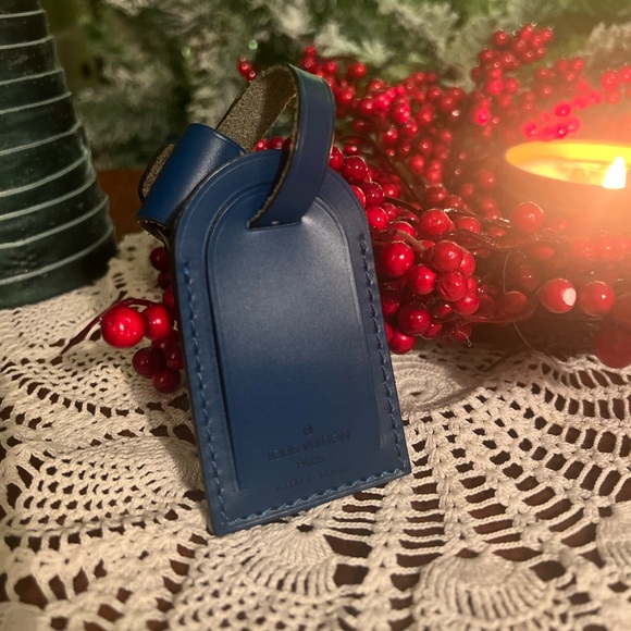 Louis Vuitton | Accessories | Authentic Louis Vuitton Luggage Tag ...